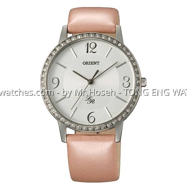 ORIENT CLASSIC CRYSTAL BEZEL LADIES QUARTZ FQC0H006W