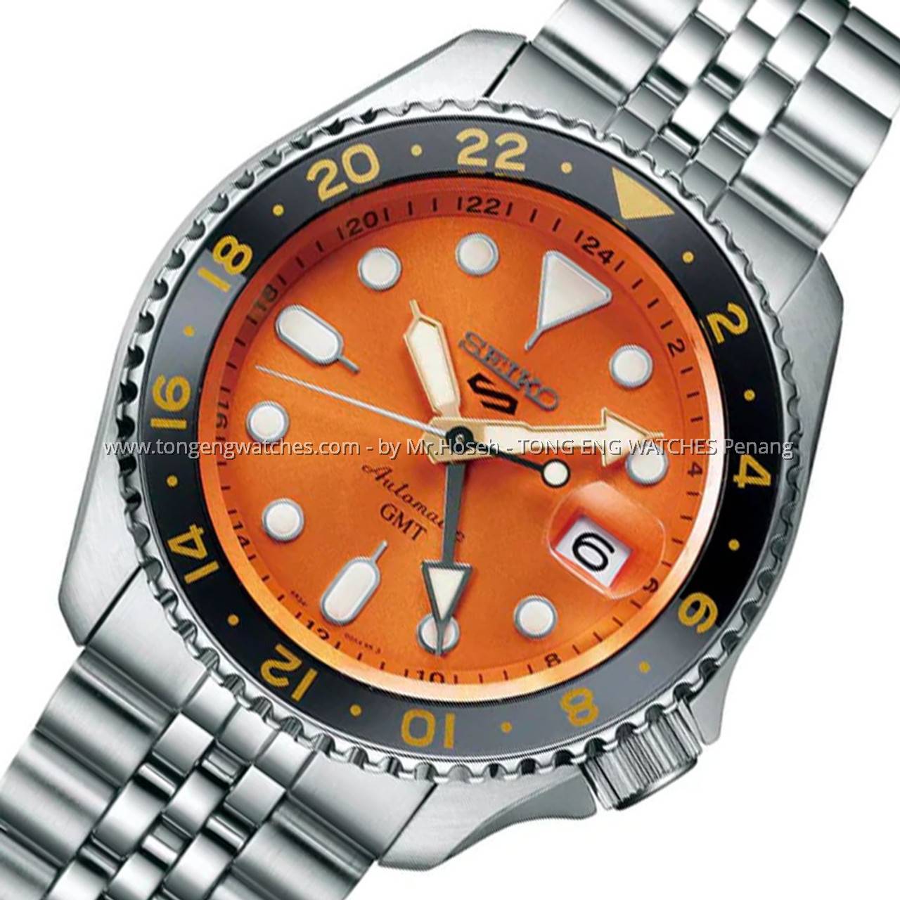Seiko 5 GMT Sport Orange SSK005K1
