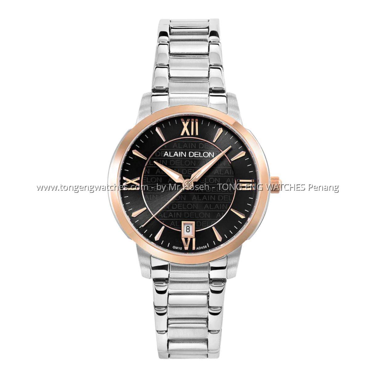 Alain Delon 34mm Elegance Ladies Watch AD456-2433