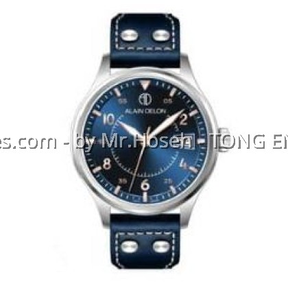 Alain Delon Pilot Watch Quartz AD489-1385