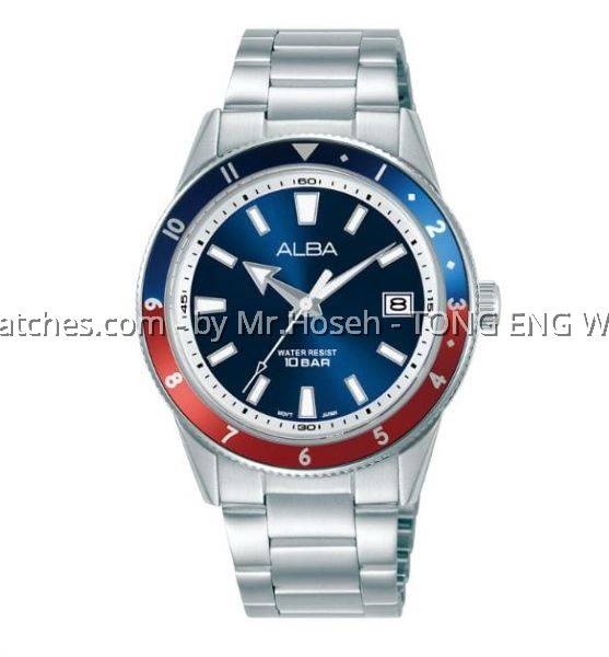 Alba Active Sport Pepsi Mid-Size Quartz Watch AS9U77X