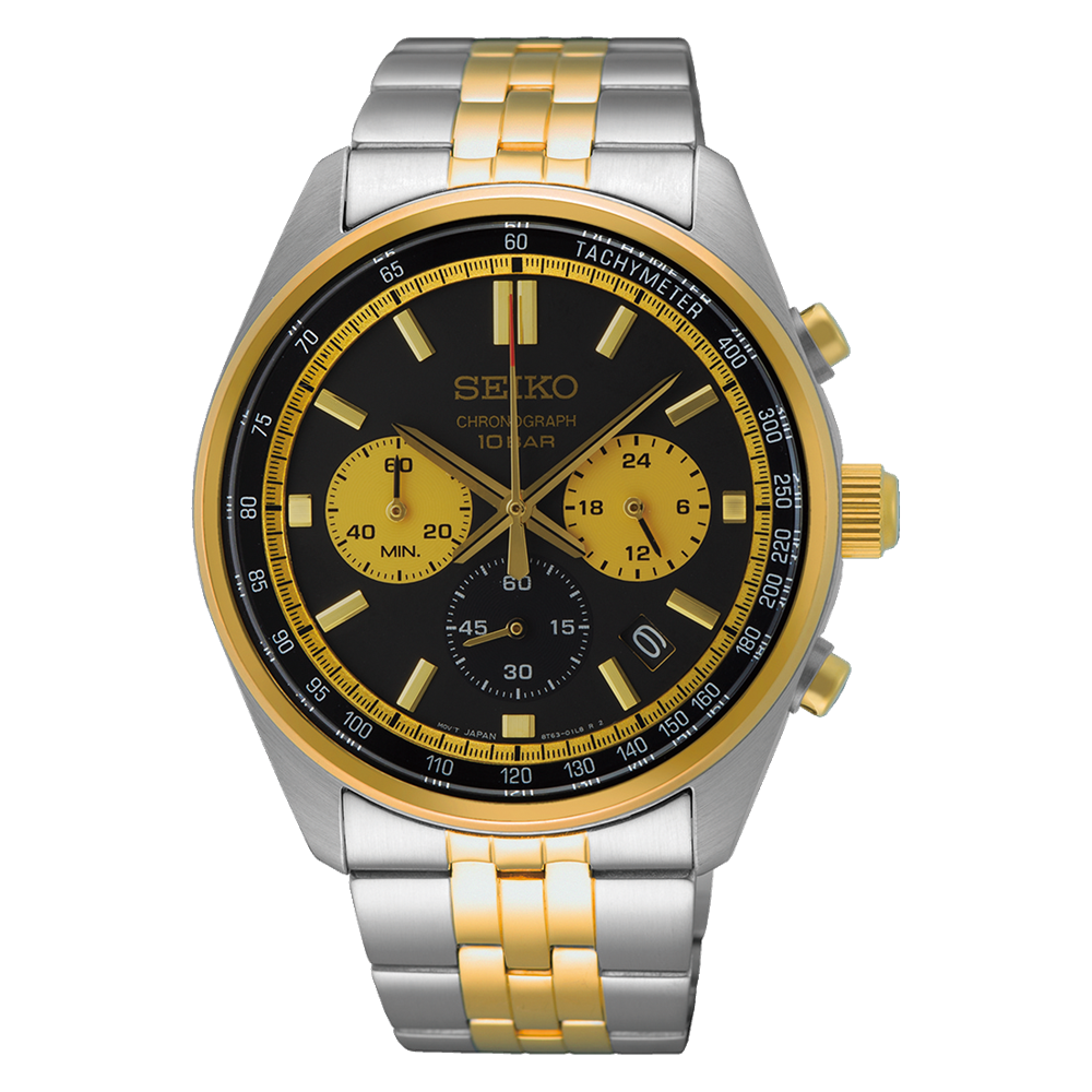 Seiko Conceptual Regular Quartz Chronograph Men Watch SSB430P1