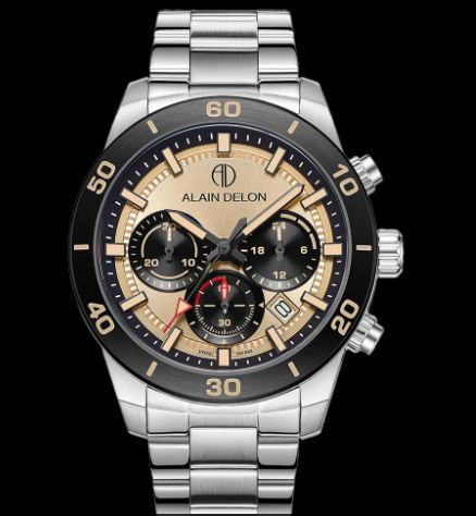 Alain Delon Men Chronograph Watch AD492-1322C